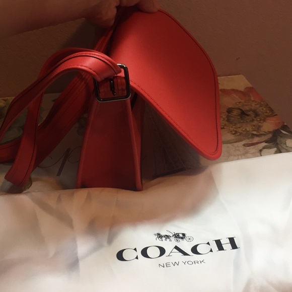 Coach | Bags | Coach Purse Coral Colored Offers Accepted | Poshmark